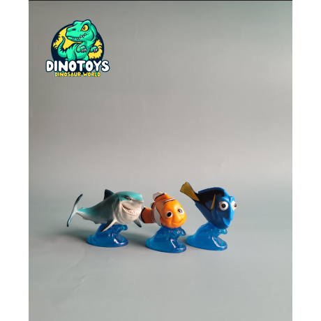 Minifigures - Characters in Finding Nemo commemorative model | Shopee ...