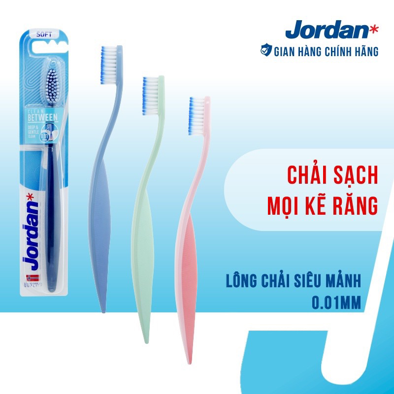 Jordan Clean Between Super Soft Bristles Toothbrush | Shopee Malaysia