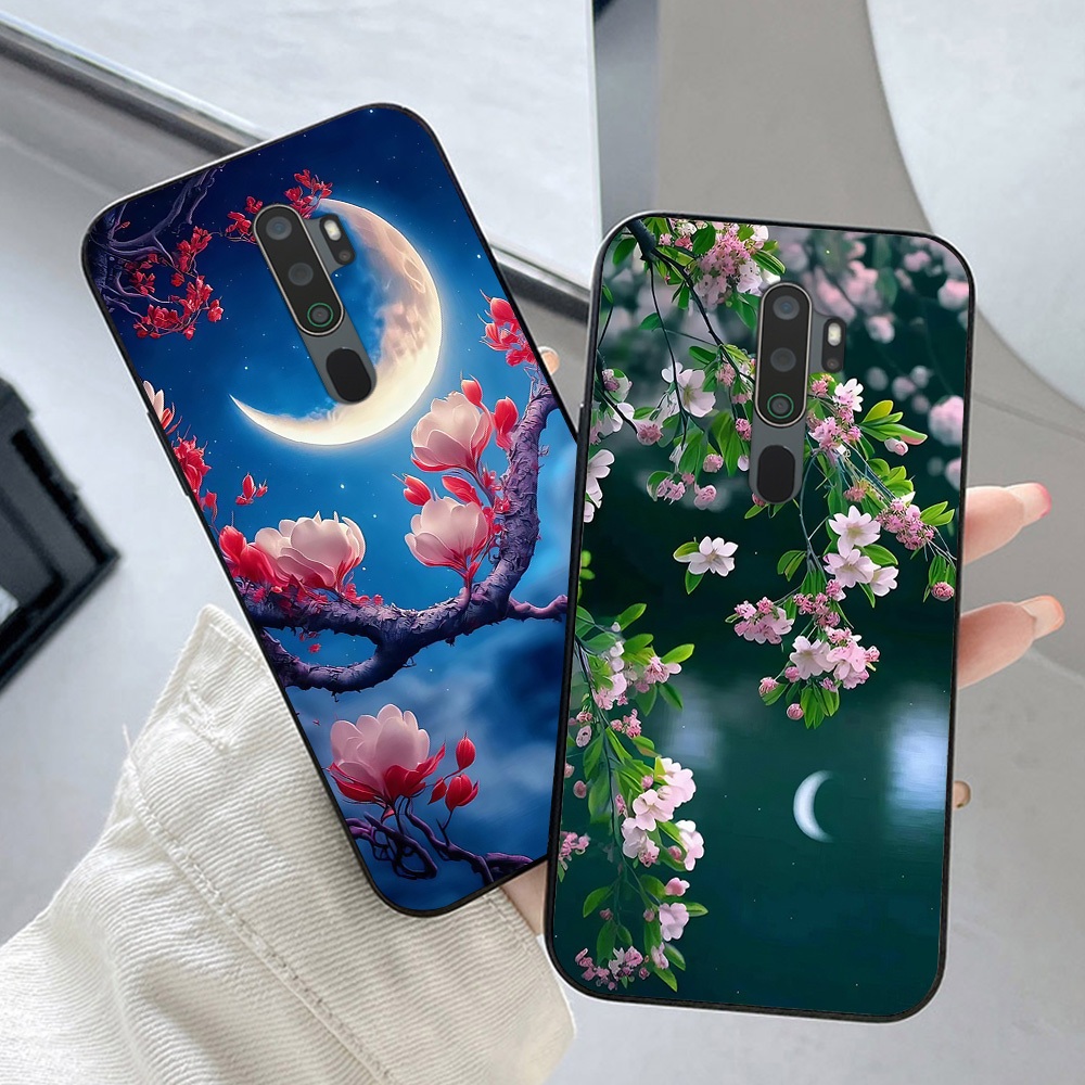 Oppo a5 2020 / oppo a9 2020 case with floral print for a beautiful case ...