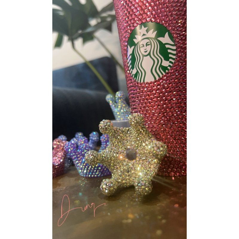 Topper Crown With Stone Attached (Straw Tube Decoration) | Shopee Malaysia