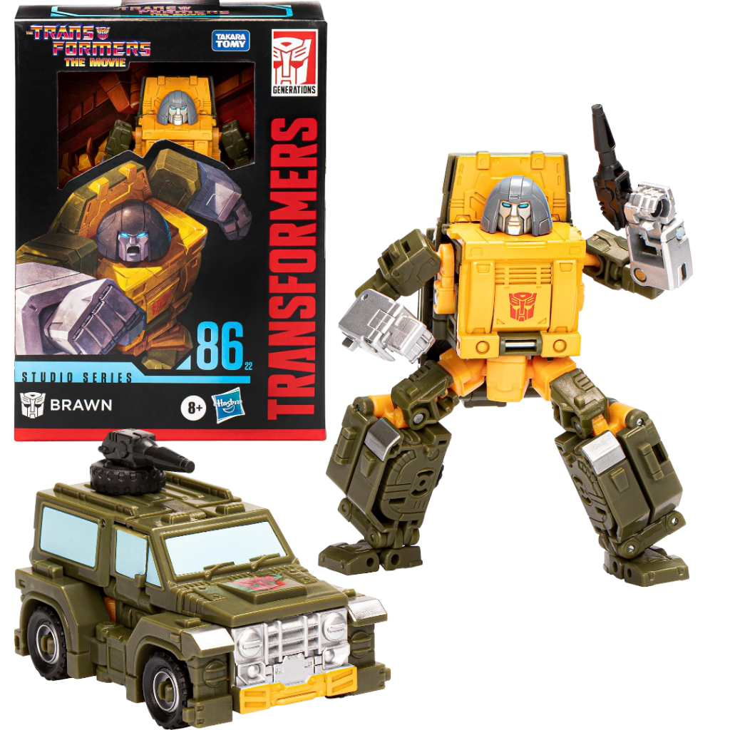 Genuine Hasbro Transformers Brawn Studio Series Deluxe The Movie 86 ...