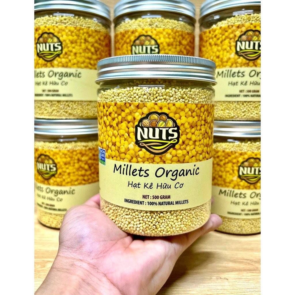 Nuts Organic Yellow Millet Seeds Imported From The Us 500gr Box ...