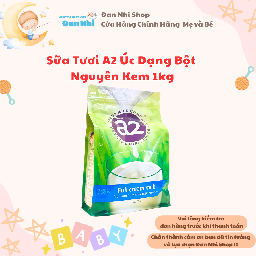 [New Date] Australian A2 Fresh Milk Full Cream Milk Powder 1kg | Shopee ...