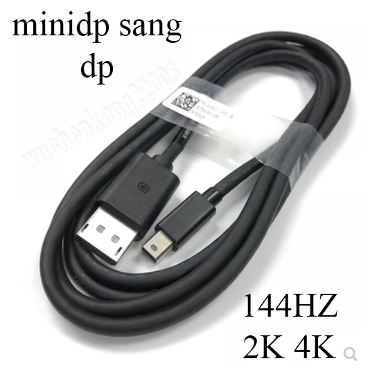 Minidp to dp conversion cable according to dell monitor standard 144HZ 4K | Shopee Malaysia