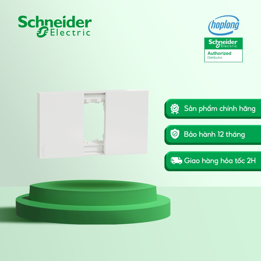 Face for 1 size S device M3T01_WE Schneider - AvatarOn A series - White ...