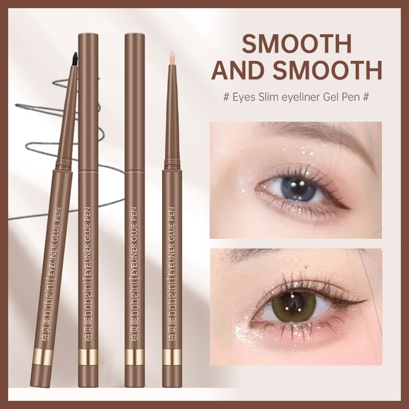 Bobeini Eyeliner Ultra-thin Tip, Soft, Natural, Long-lasting, Non-Fade ...