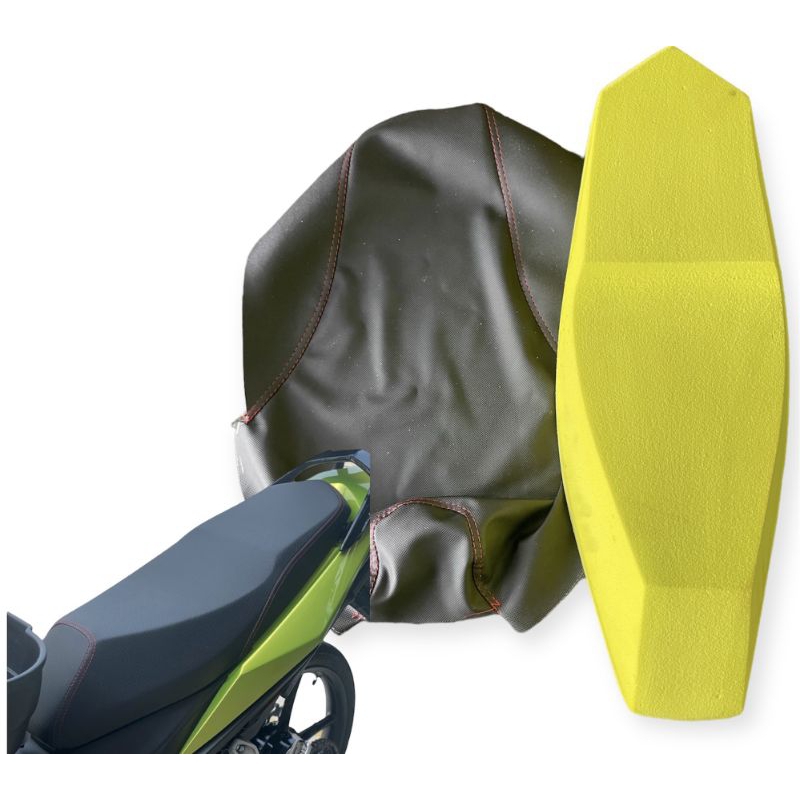 Winner saddle foam, logo leather | Shopee Malaysia