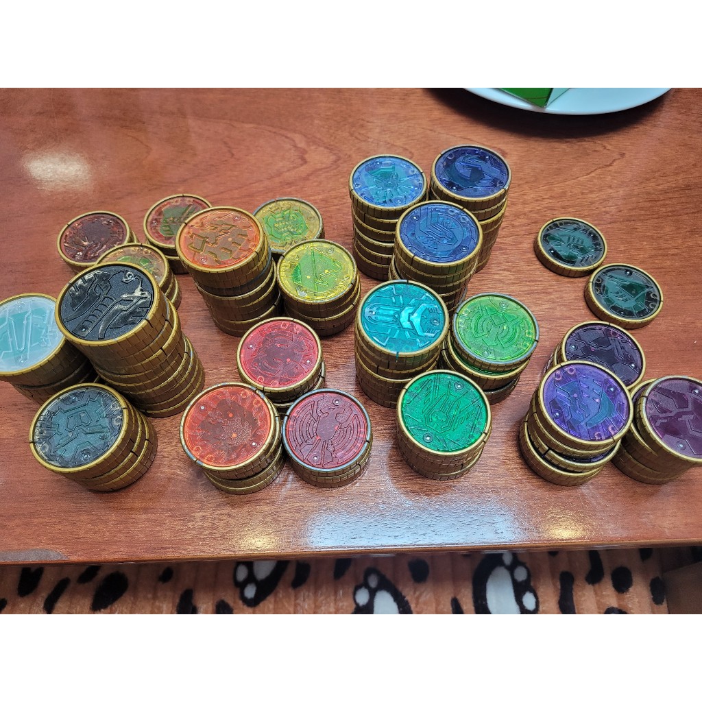 [2nd] Toy Kamen Rider OOO: Candy / Gashapon Core Medals | Shopee Malaysia