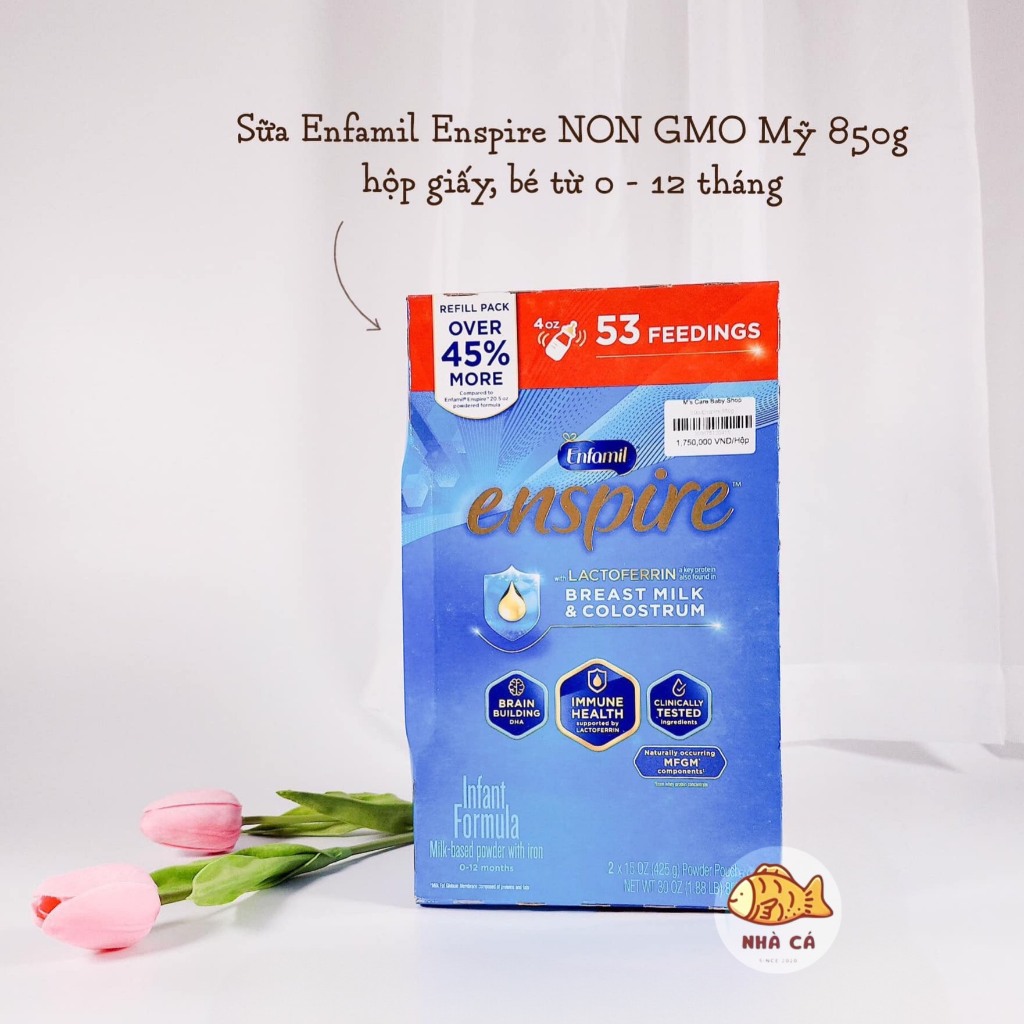 Milk ENFAMIL ENSPIRE OPTIMUM INFANT FORMULA For Babies 0-12 Months ...