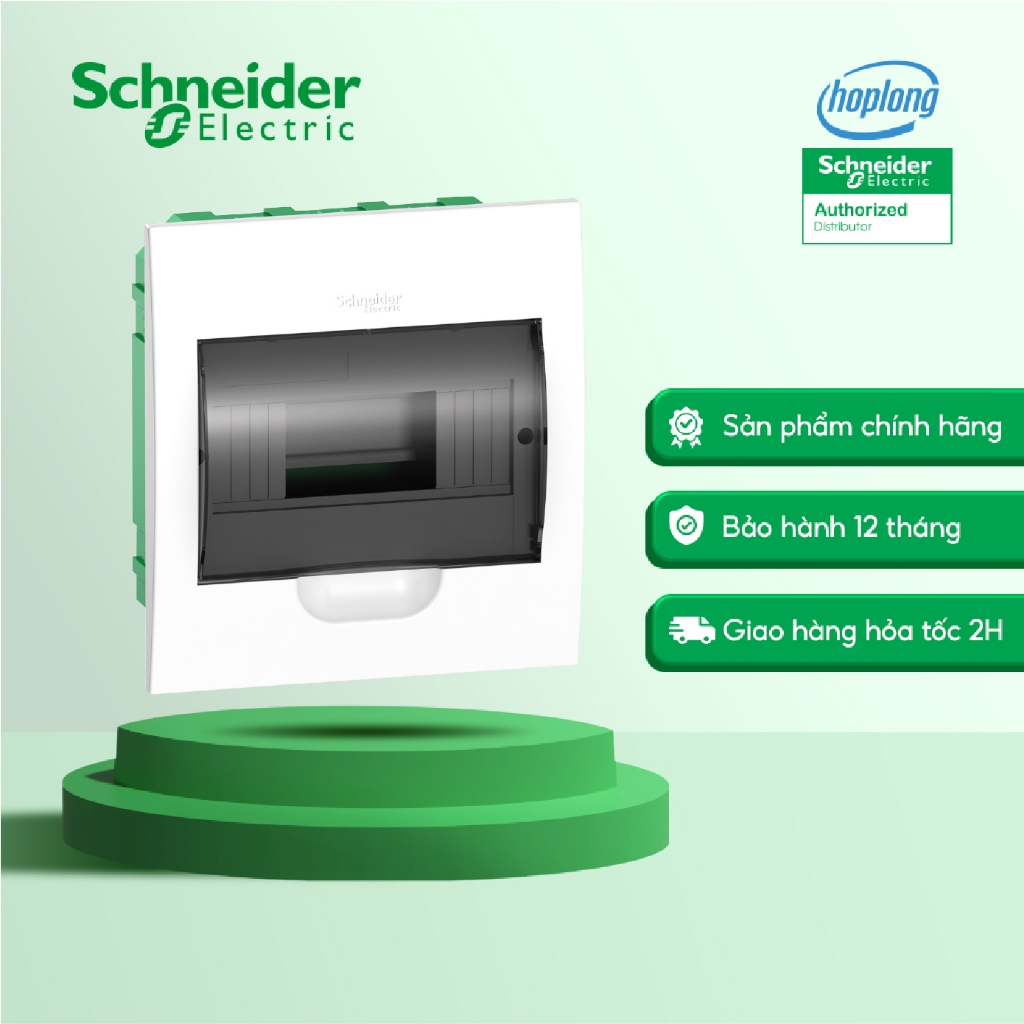 Wall-mounted plastic electrical cabinet with 8 modules EZ9E108S2F ...