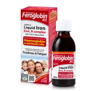 Vitabiotics Feroglobin Children'S Blood Tonic Syrup (200ml) | Shopee ...