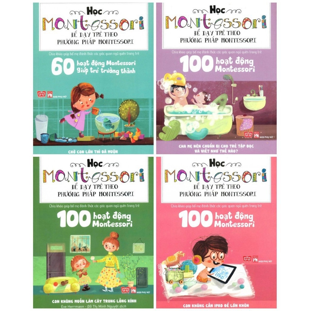 Montessori Learning Books to Teach Children Using the Montessori Method ...