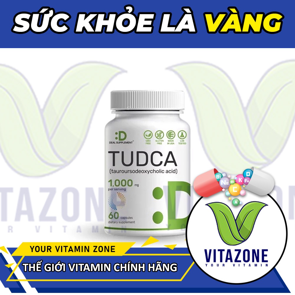 Deal Supplement TUDCA 1000mg (60 tablets) | Shopee Malaysia