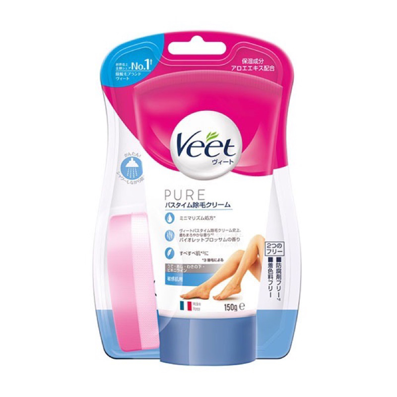 Veet Japanese hair removal cream 150g. Safe and benign for all skin ...