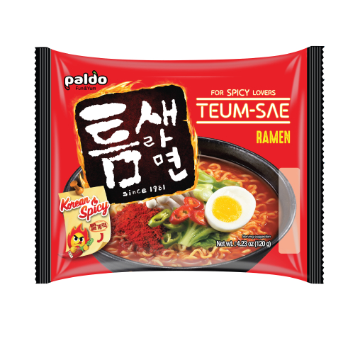 Paldo Teumsae Ramyun Korean Spicy Noodles 120g | Shopee Malaysia