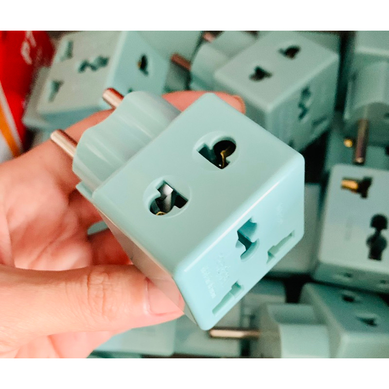 SOPOKA 3-pin to 2-pin power plug, 3-pin to 2-pin universal adapter ...