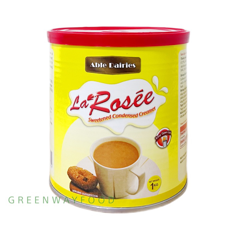 La Rosee condensed milk (LaRosée) imported from Malaysia with snap cap ...