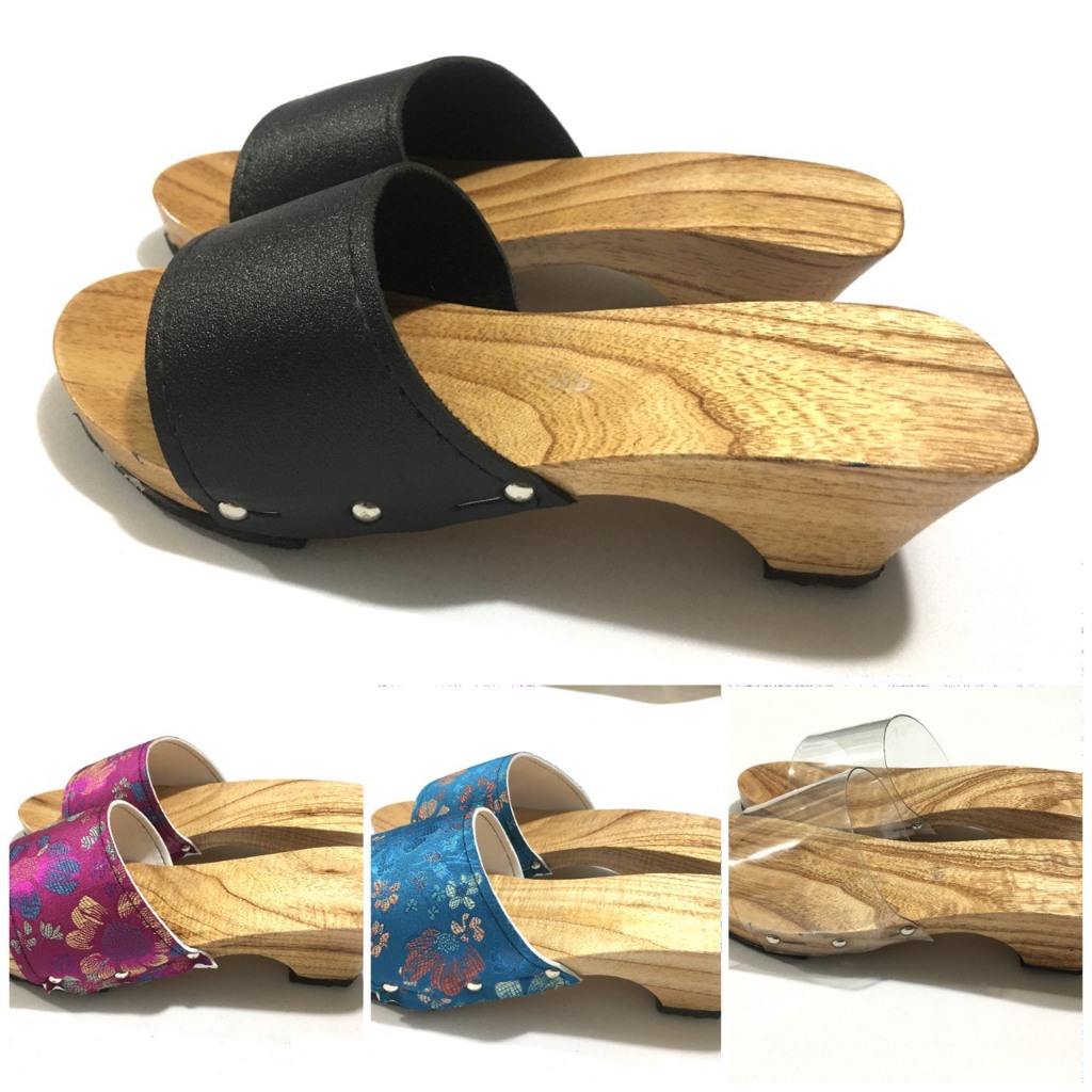 5 inch wooden clogs, wooden clogs, Japanese clogs (factory) | Shopee ...