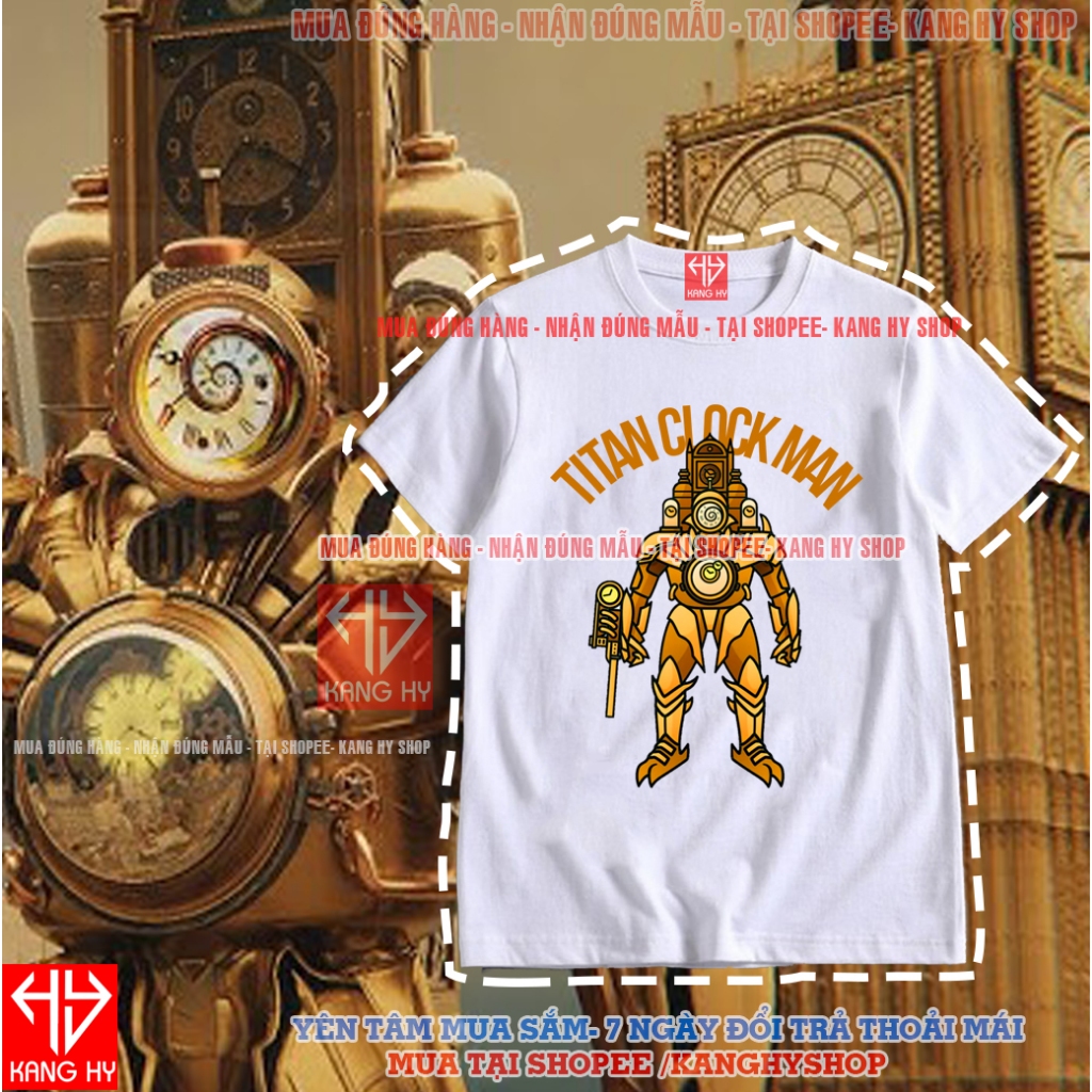 Titan Clockman T-Shirt -Skibidi Toilet Multiverse Clockman F639 ...