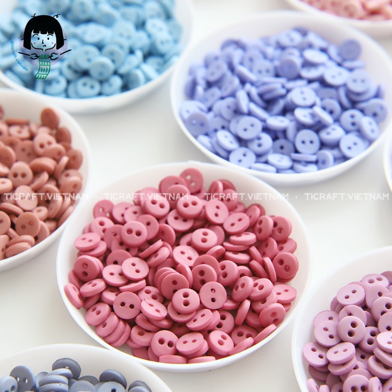 6mm MINI BUTTON (BAG OF 10 BUTTONS) | Shopee Malaysia