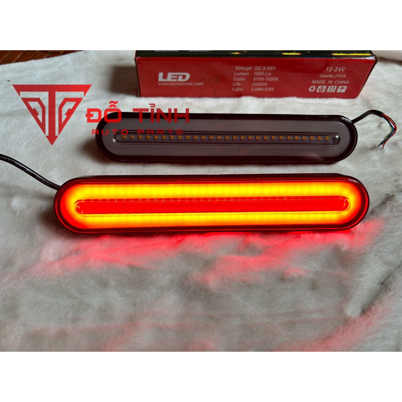 23cm led rear bar light flashes beautifully. 12/24v Led turn signal ...