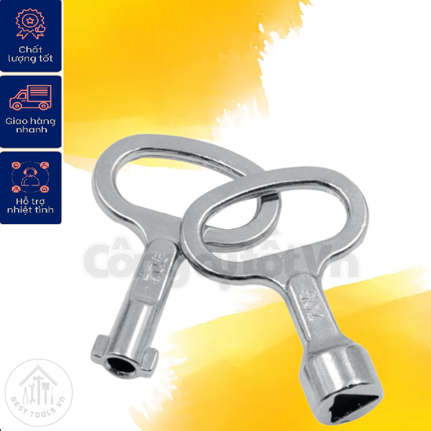 Triangular, round electrical cabinet key, electrical cabinet opening ...