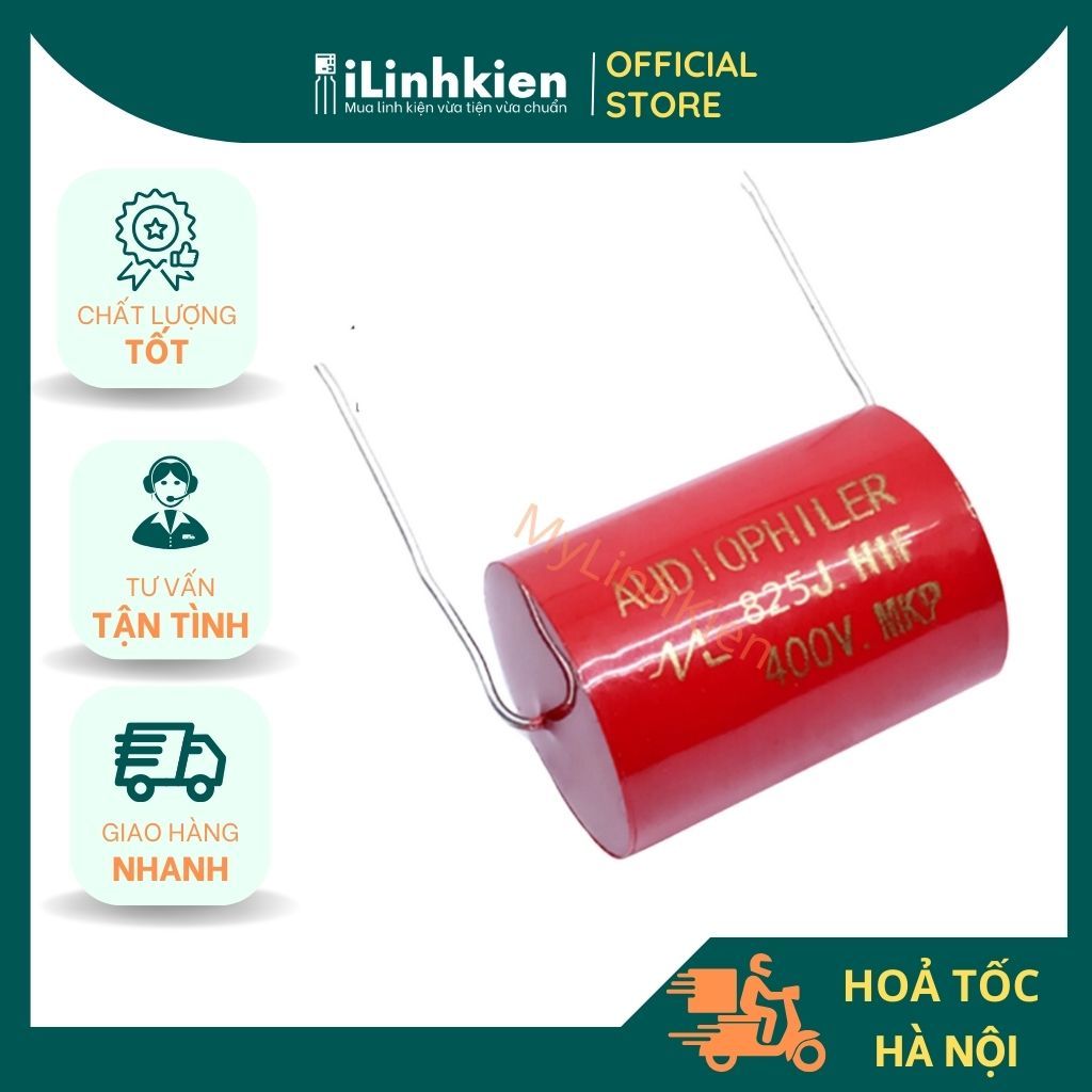 Audio capacitor, Audiophiler 400V value from 1uF - 10uF high quality ...