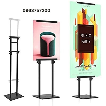 [HEAVY Frame - 2-SIDED HANGING] H-shaped Menu Hanging Shelf - Picture ...
