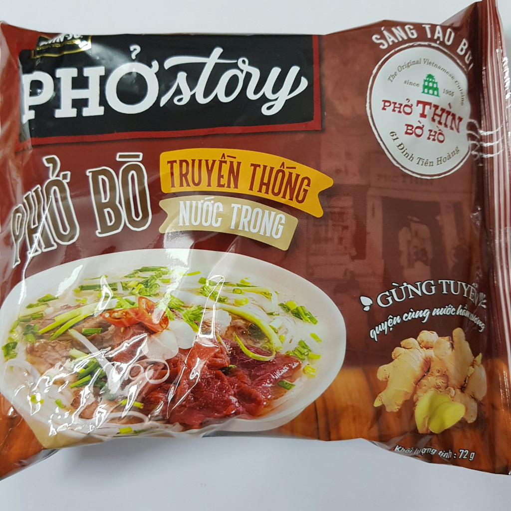 5 Story Pho Packs - Lao Chin-su Pho Instant Pho (72g Instant Pho / Pack ...