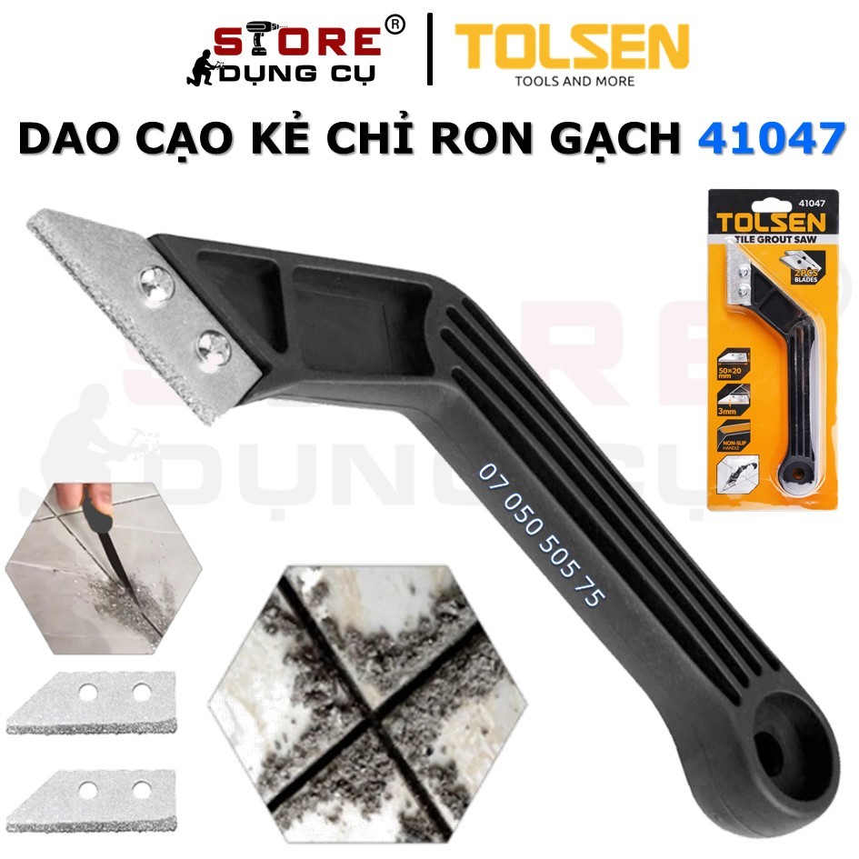 Tolsen 41047 ceramic tile grout razor (tile grout scraper, tile grout ...