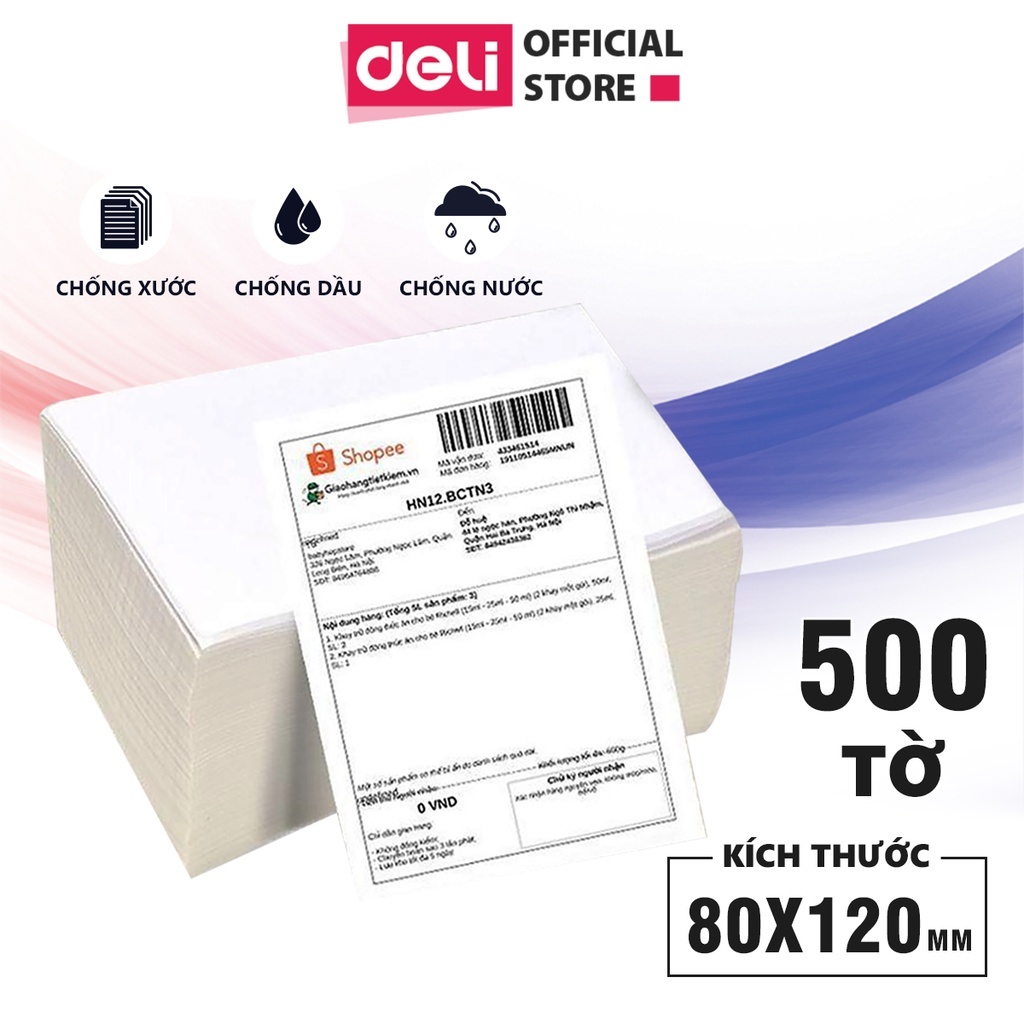 Thermal Printing Paper A6 A7 Deli - Used For Mini Order Printer Bill E ...