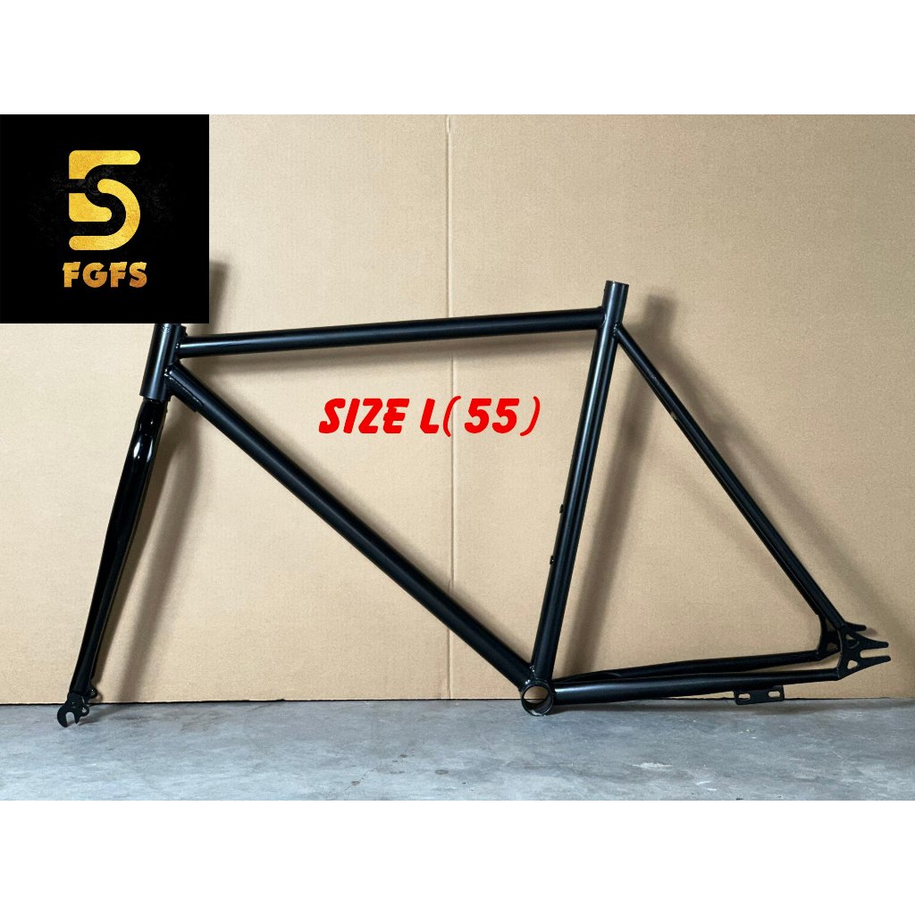 Basic Round Fixed Gear Fork Frame | Shopee Malaysia