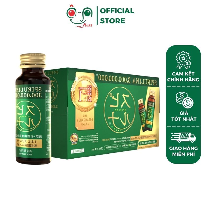 Hayari Spirulina Microalgae Drink - Full Box (10 Bottles) | Shopee Malaysia