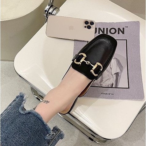 Soft Leather Mother and Baby Couple Slippers | Shopee Malaysia