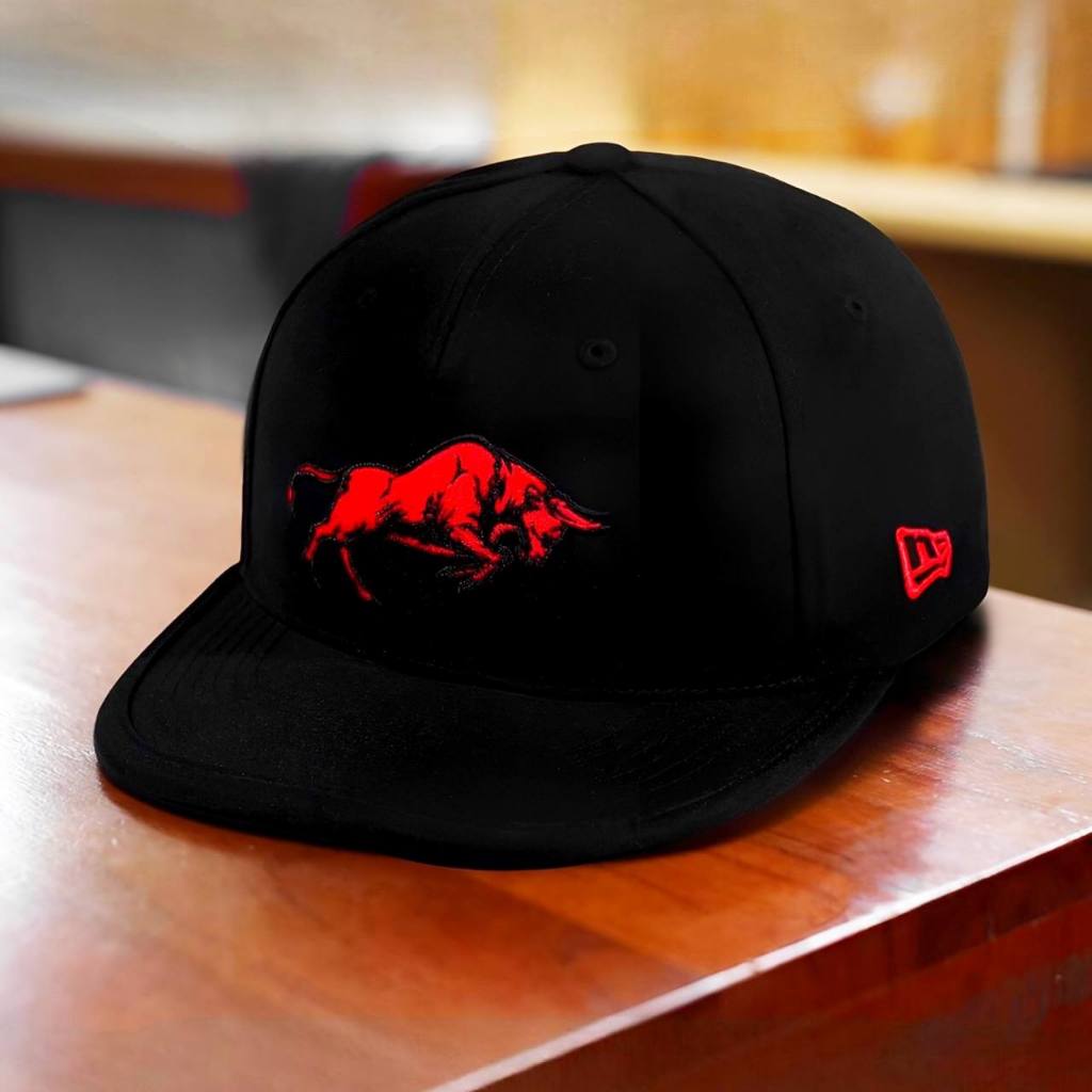 (VIDEO) Unisex HIPHOP Red Buffalo Hat, Cap, Beautiful Khaki Fabric ...