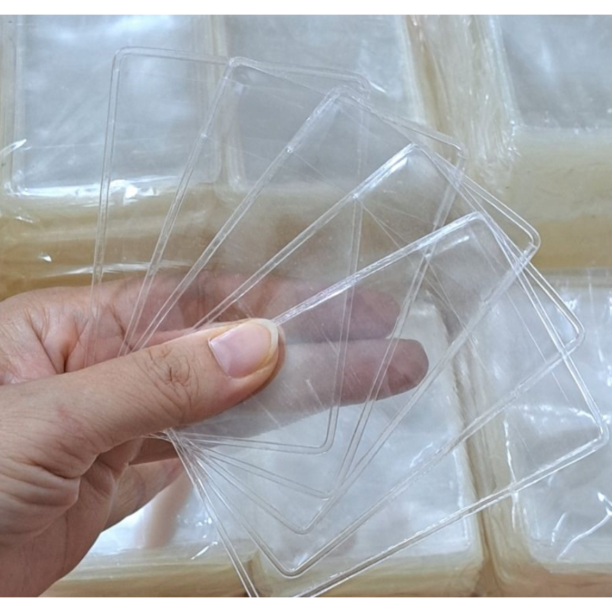 Transparent 2-sided citizen ID cover, student card bag, driver's ...