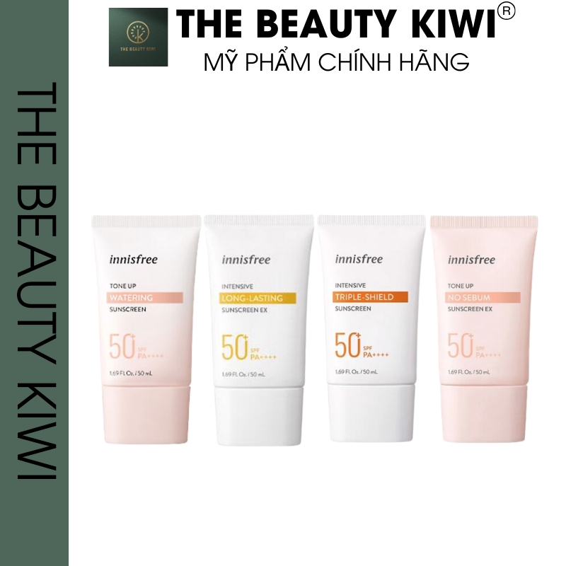 Innisfree Tone Up No Sebum / Intensive Triple-Shield Sunscreen, Oil Alkaline 50ml | Shopee Malaysia