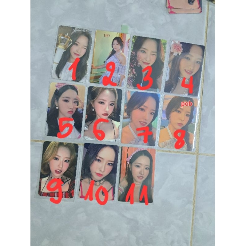 Genuine Moona ASSEMBLE Lossemble OLIVIA HYEJU Corner CARD | Shopee Malaysia