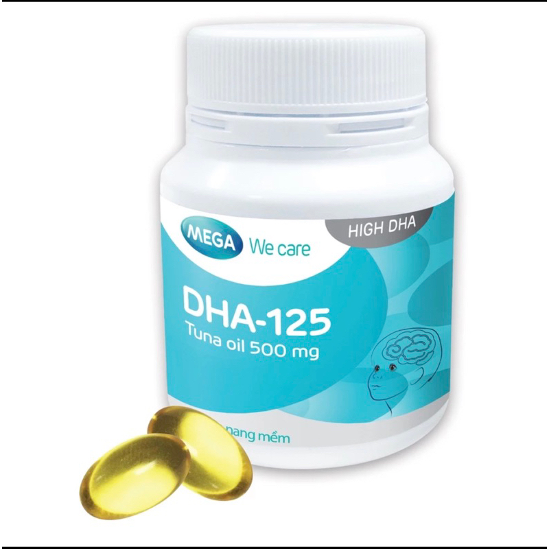 [Thailand]DHA Mega Tuna Oil Pills Help Brain Development, Brighten Eyes ...
