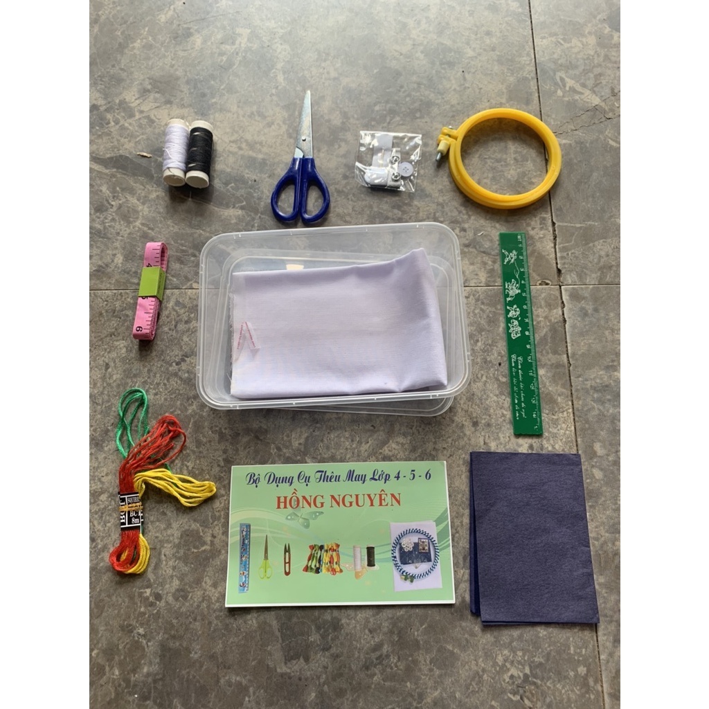 (5 Sets) Embroidery Sewing Tool Set Grades 4 5 6 Small Hong Nguyen ...