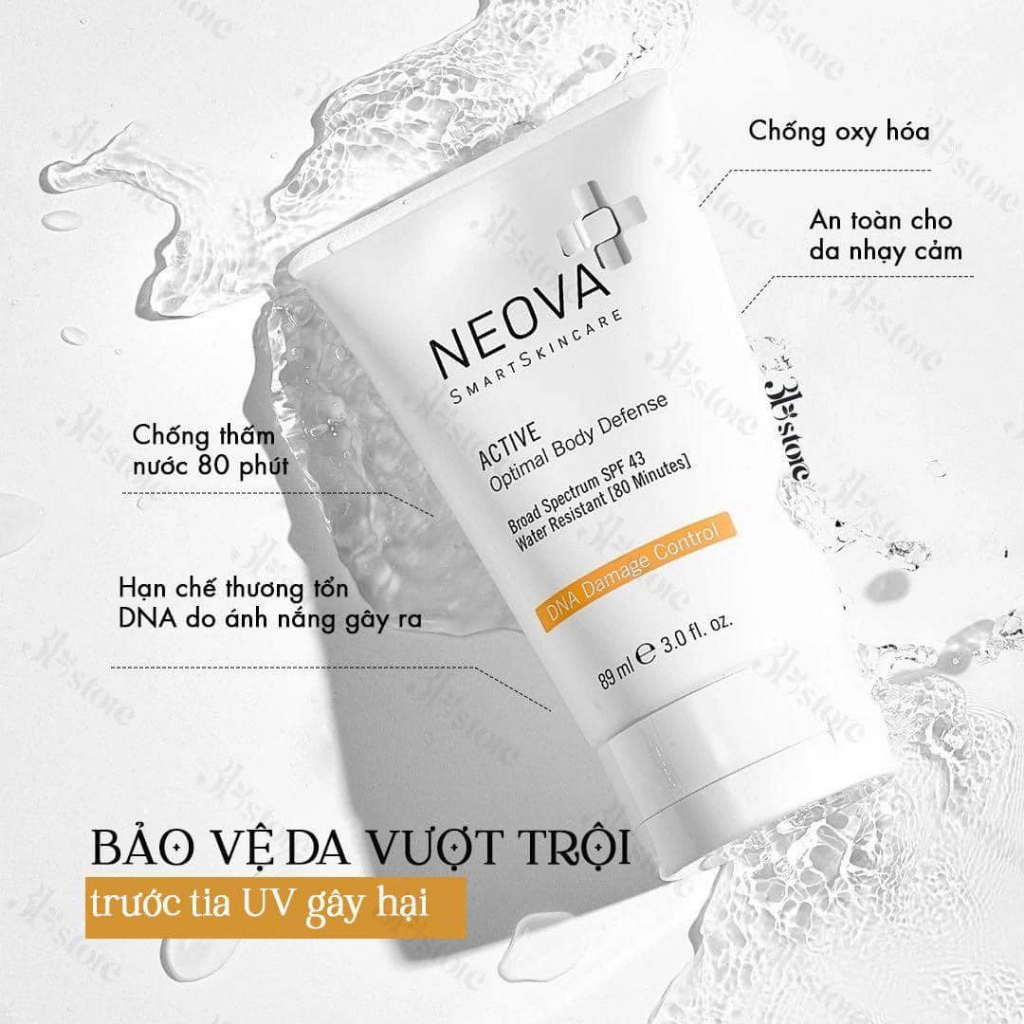 Neova Active Optimal Body Defense SPF 43 Sunscreen (89ml) | Shopee Malaysia