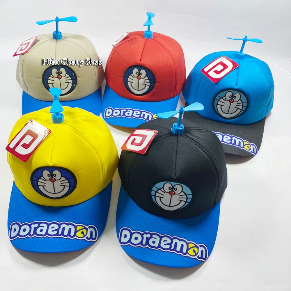 Baby baseball cap, doraemon baby hat with pinwheel, standard head ...