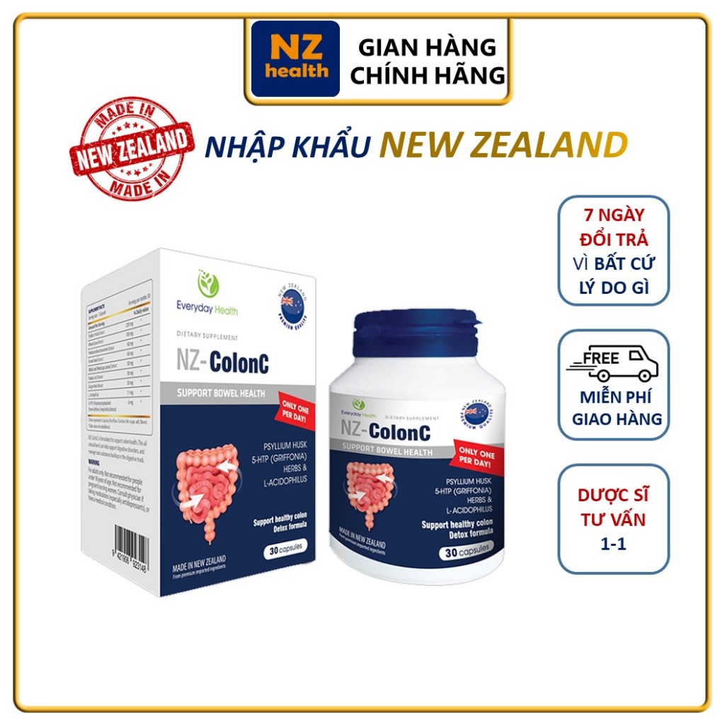 Colon NZ-COLON C Supports reducing symptoms of digestive disorders ...