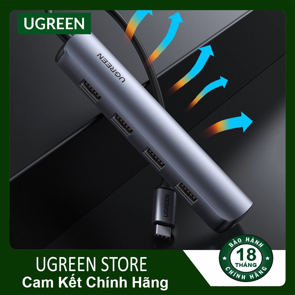 Ugreen HDMI + 3USB + Type C 5 in 1 USB Type C conversion Hub Genuine | Shopee Malaysia
