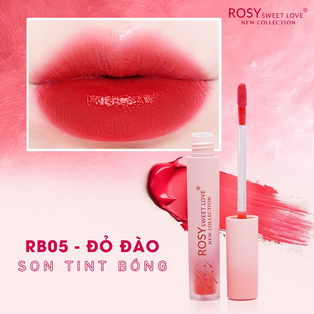 Genuine Rosy Star TINT Glossy Lipstick (Touch The Star) Long Lasting ...