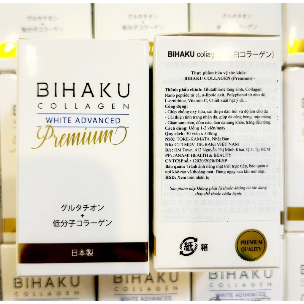 [IMPORTED] Bihaku Collagen skin whitening pills 30 pills Japan ...