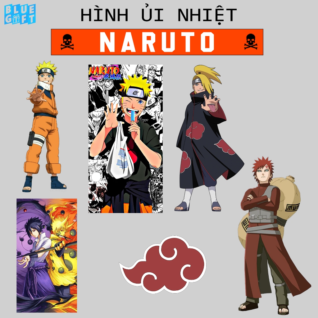 Naruto 34 ironed and heat pressed image | Shopee Malaysia