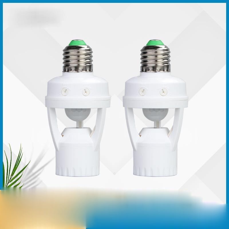 Induction light bulb holder, smart infrared moving sensor hanging bulb ...