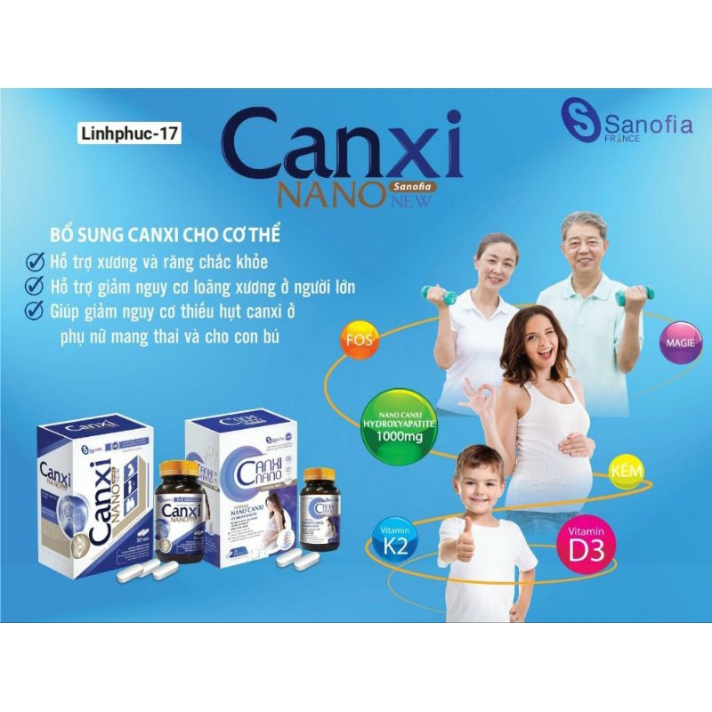 Nano calcium bottle of 30 tablets helps supplement nano calcium for ...