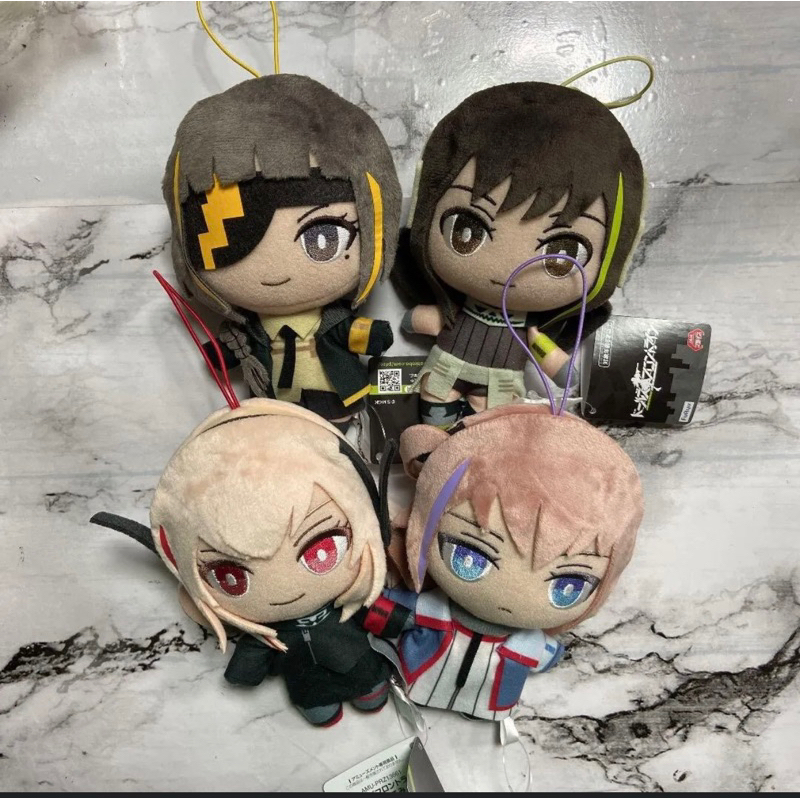 Girls Frontline M4 SOPMOD II M4A1 M16A1 ST AR-15 Plush Toy Set Prize ...